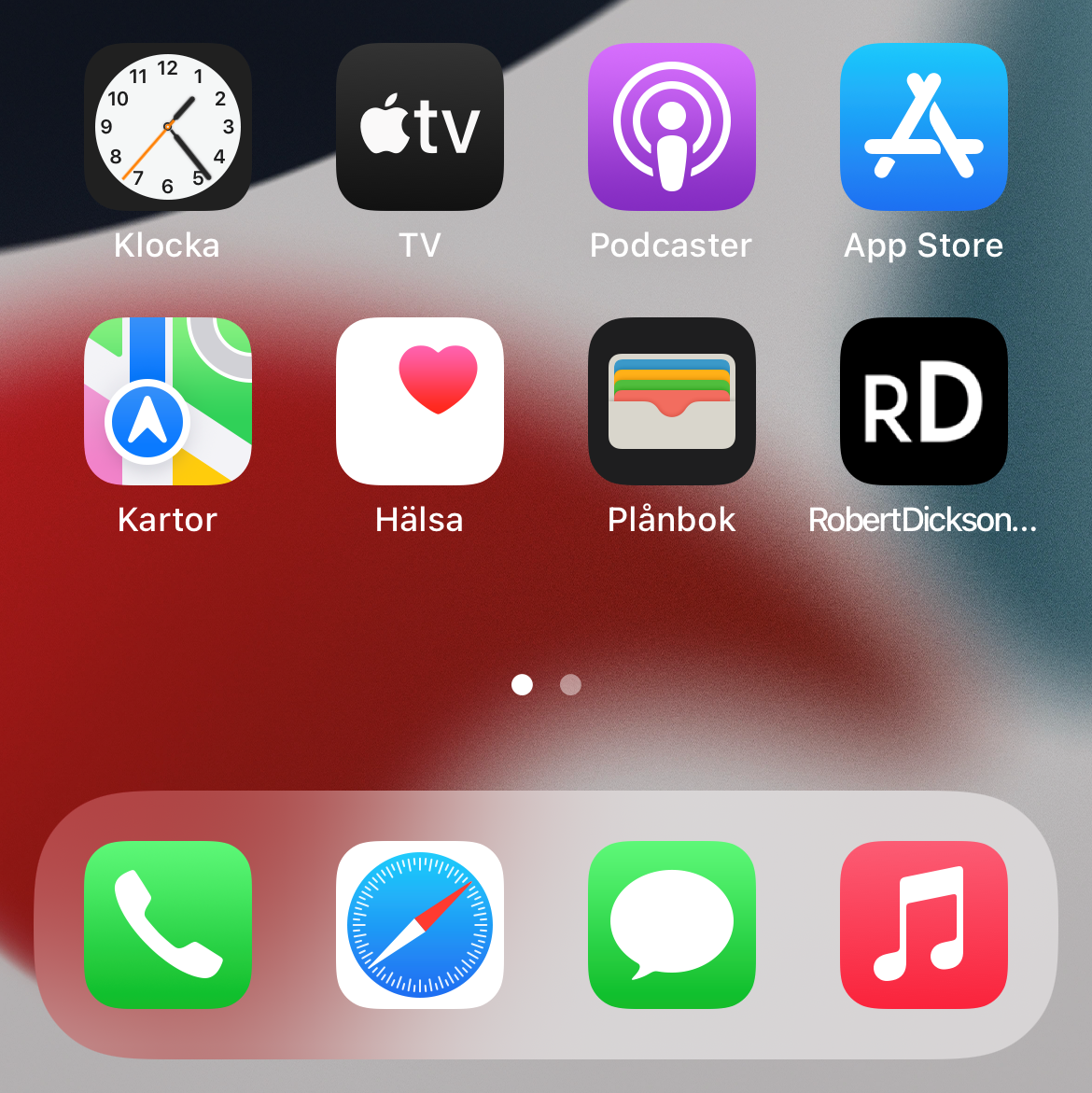 Mina Sidor Som App Robert Dicksons Stiftelse